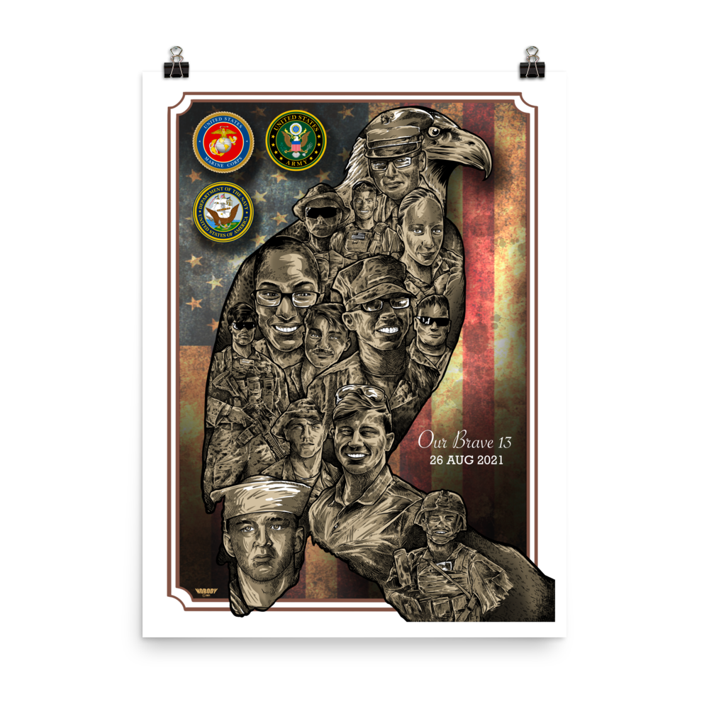 Our Brave 13 Poster – Warpaint Actual