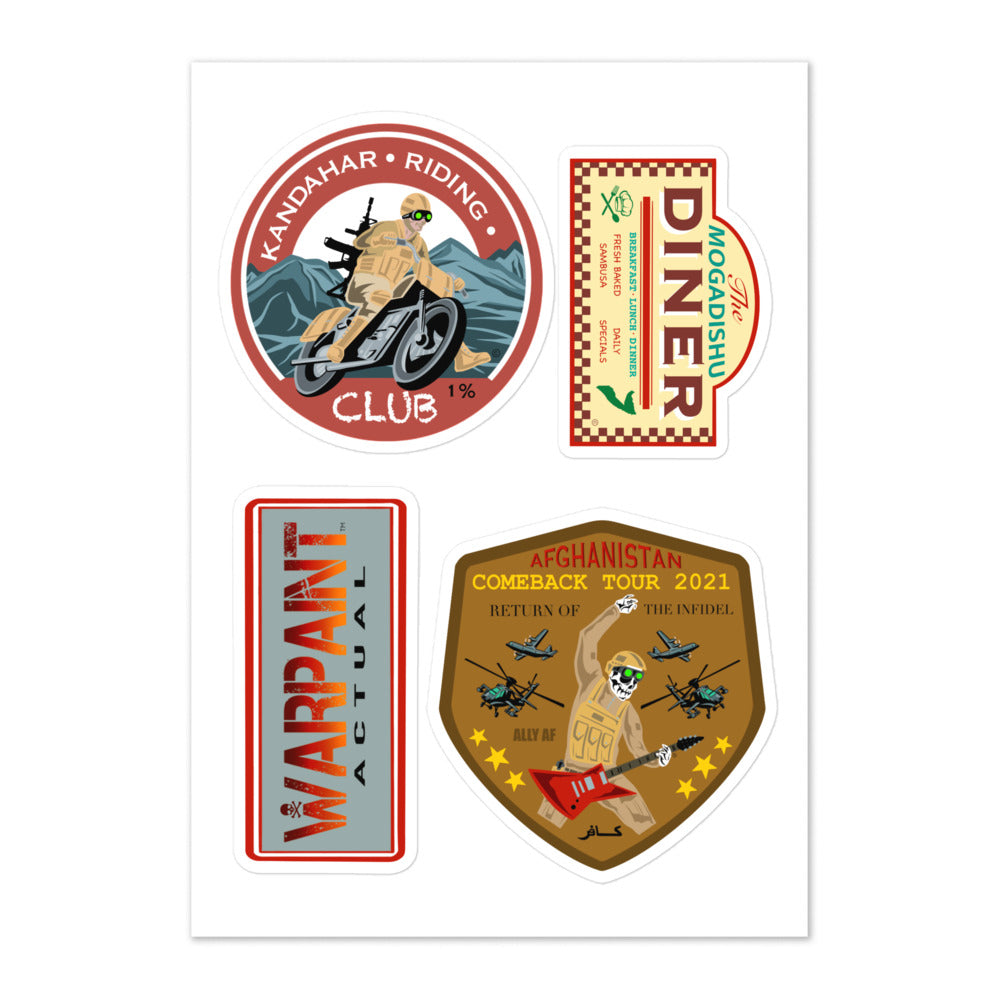 GWOT PAK 2 Sticker sheet – Warpaint Actual