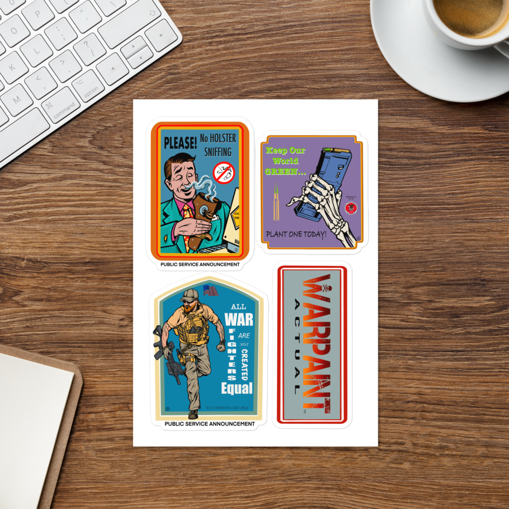 PSA Sticker Pak – Warpaint Actual