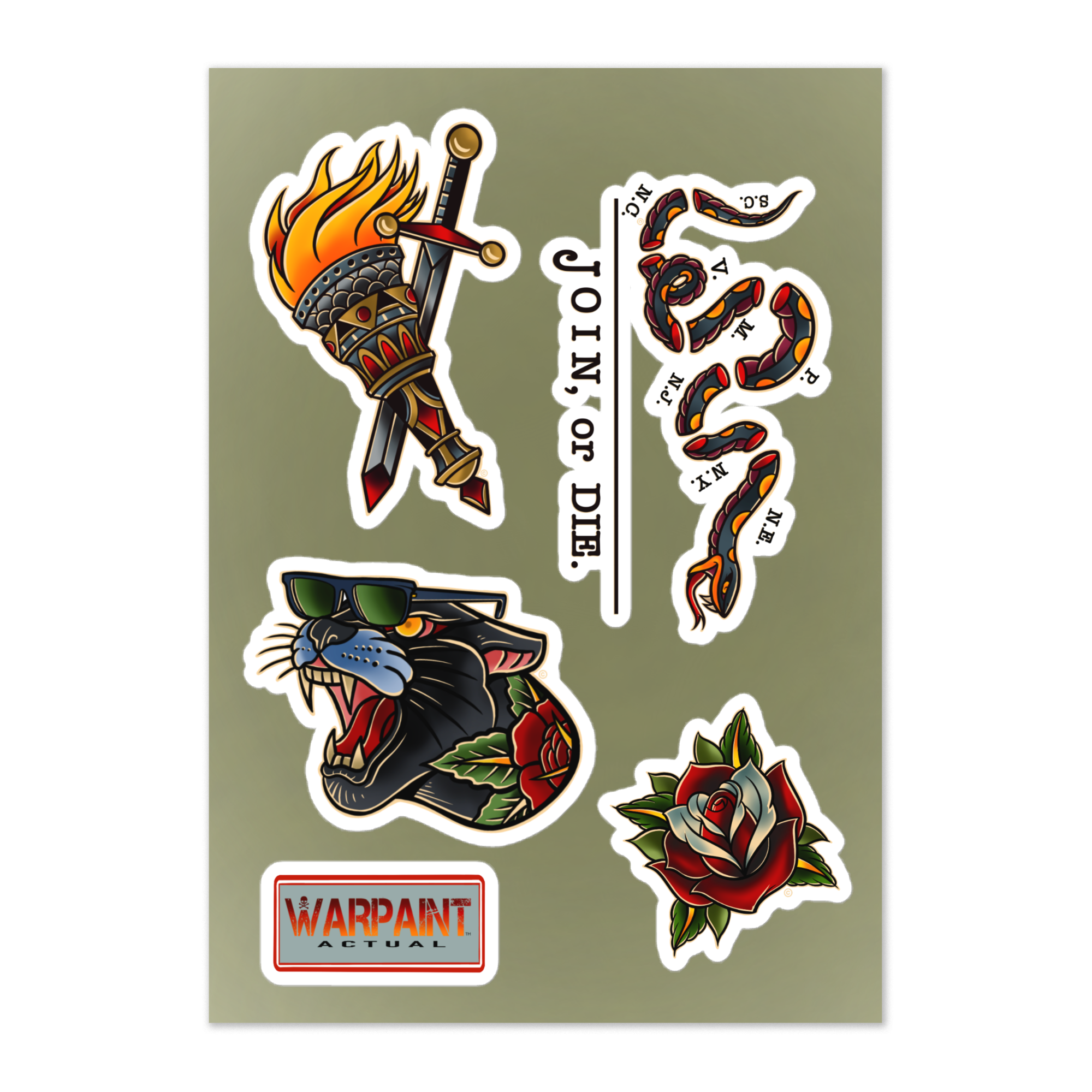 TATT PAK 2 – Warpaint Actual