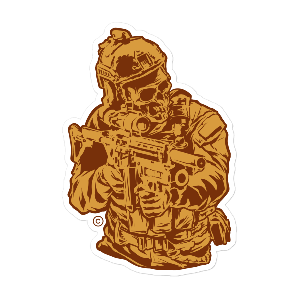 SKULL LEADER VARIANT Sticker – Warpaint Actual